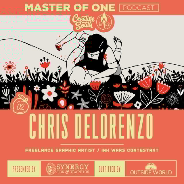 Creative South Live Episode 2: Chris Delorenzo by @mof1podcast · Zencastr