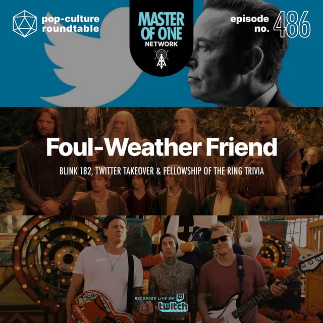PCR 486: Foul-Weather Friend - Blink 182, Twitter Takeover & Fellowship ...