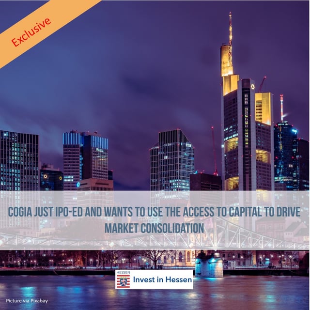 Cogia Just IPOed And Wants to Use the Access to Capital to Drive Market Consolidation by ...