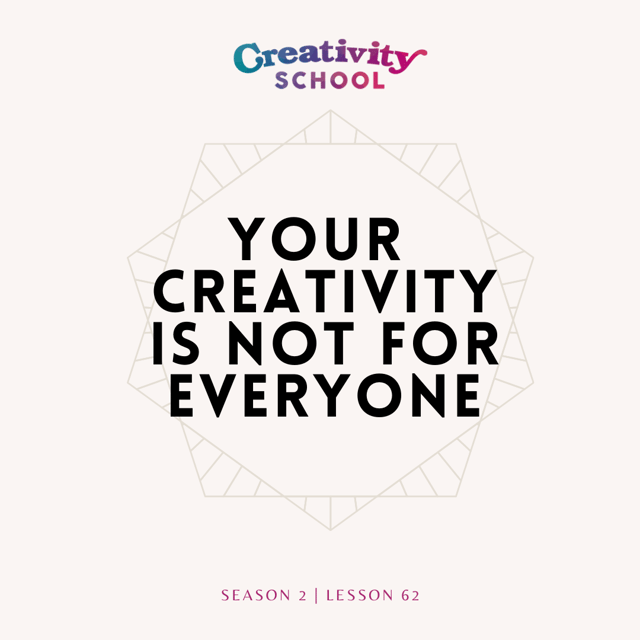 Lesson 62 - Your Creativity is Not For Everyone by @Grace Chon · Zencastr