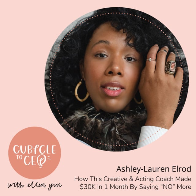 How This Creative & Acting Coach Made $30K In 1 Month By Saying “NO ...