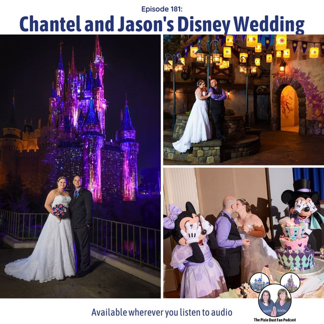 Podcast 181 - Chantel and Jason's Disney Wedding by @Francine Cochrane ...