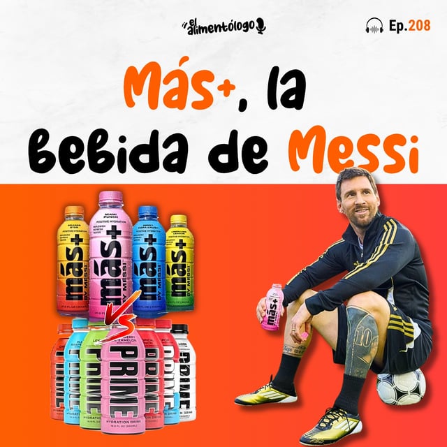 Más+, la nueva bebida de Leo Messi: ¿De qué se compone? ¿Es energética ...