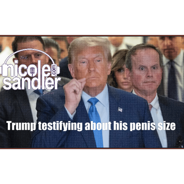 20231106 Nicole Sandler Show - Trumy Testified Testily Today by @Nicole ...