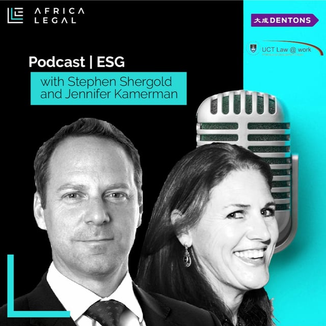 Africa Legal Podcast - Episode 8 - 'ESG' with Stephen Shergold and ...