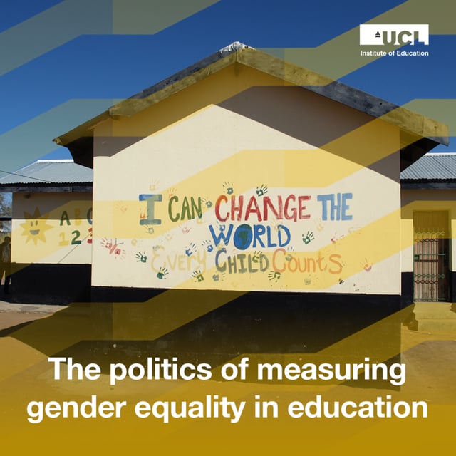 The politics of measuring gender equality in education: perspectives ...