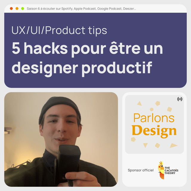 #268 5 hacks de productivité pour designer UX/UI/Product by @Romain ...