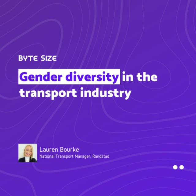 Gender diversity in the transport industry | Interview with Lauren ...