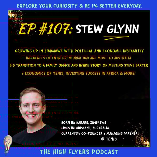 Stew Glynn: Early years in Zimbabwe, Big transition from corporate to ...