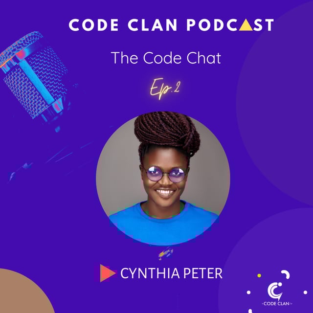The Code Chat with Cynthia Peter by @Temitope · Zencastr