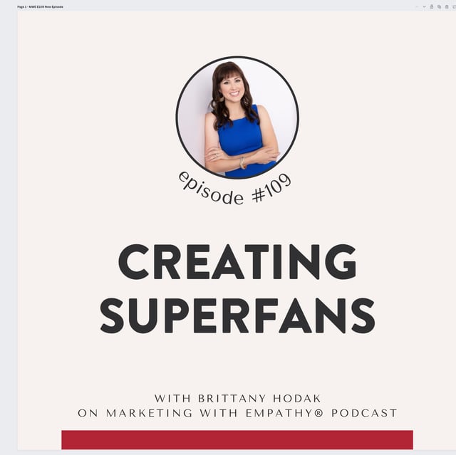 109. Creating Superfans, Brittany Hodak by @Jason Falls · Zencastr