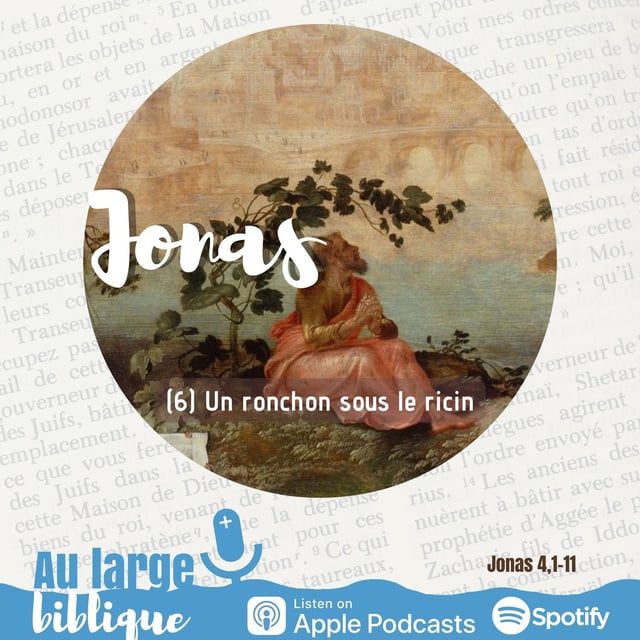 #306 Jonas (6) Un ronchon sous le ricin Jon 4,1-11 by @François ...