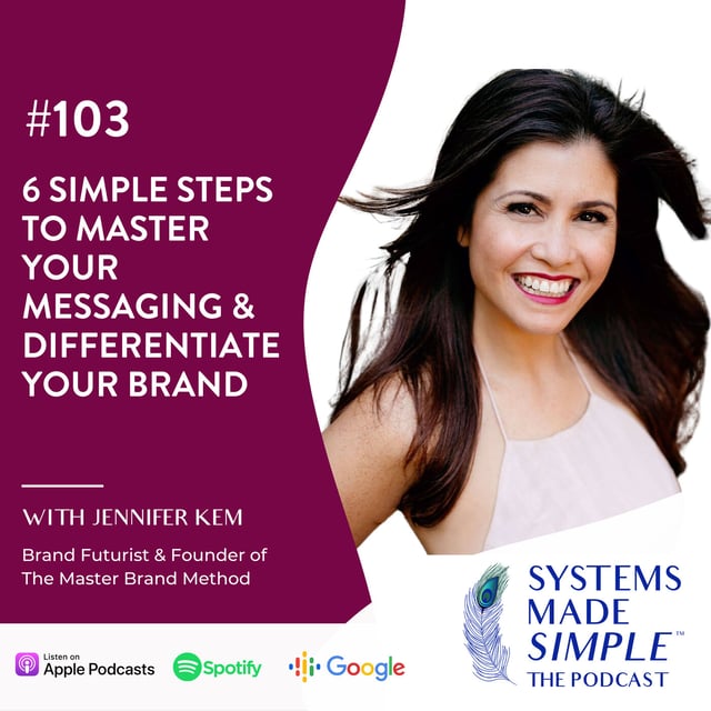 6 Steps to Master Your Messaging & Differentiate Your Brand w/ Jen Kem by @Courtney Elmer · Zencastr