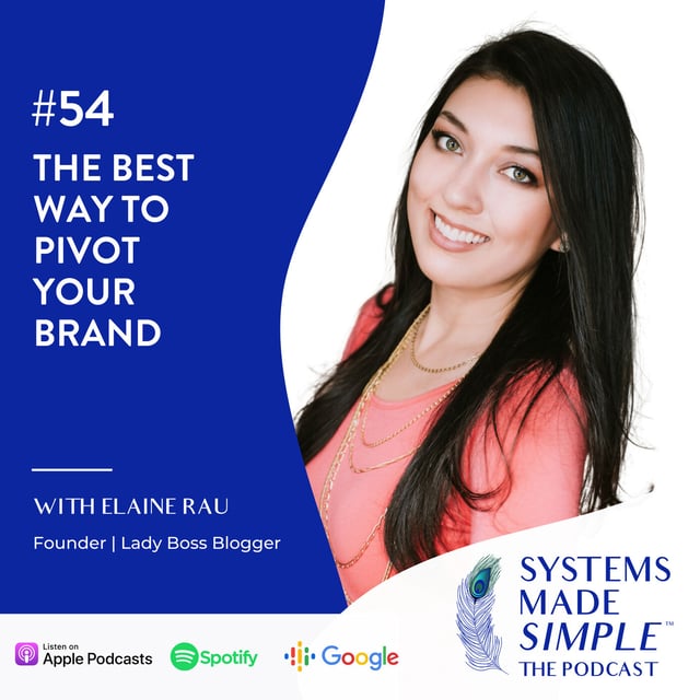 The Best Way to Pivot Your Brand with Elaine Rau by @Courtney Elmer ...