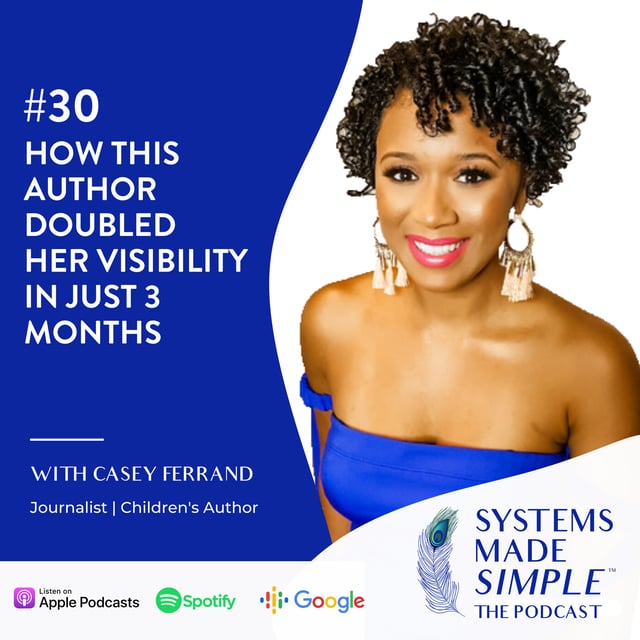 How This Author Doubled Her Visibility in Just 3 Months with Casey ...