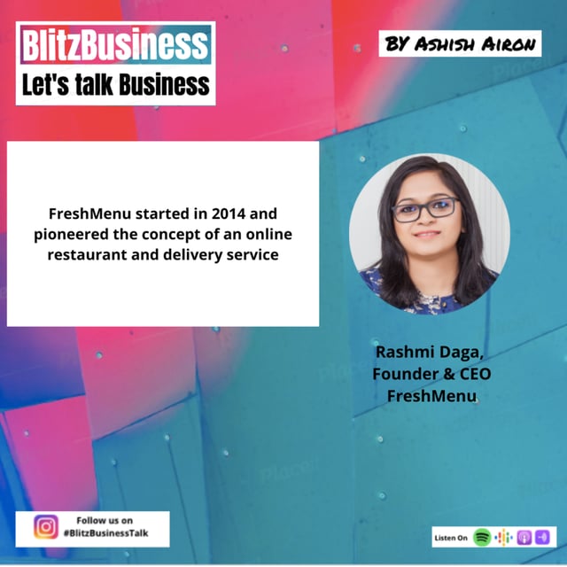 FreshMenu started in 2014 and pioneered the concept of an online ...