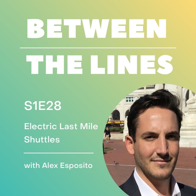 Alex Esposito explains why Electric Last Mile Shuttles will help save ...