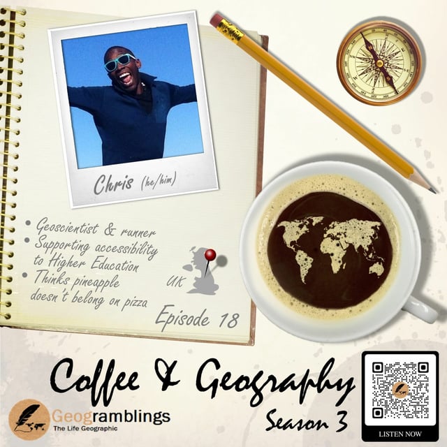 Coffee & Geography S03E18 Chris Jackson (UK) Higher Ed, academic ...