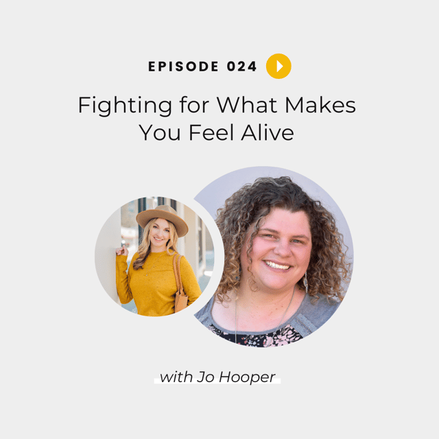 Fighting for What Makes You Feel Alive with Jo Hooper by @Megan Sjuts ...