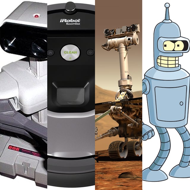 Mt. Rushmore of Just Plain Old Robots by @Richard Manfredi · Zencastr