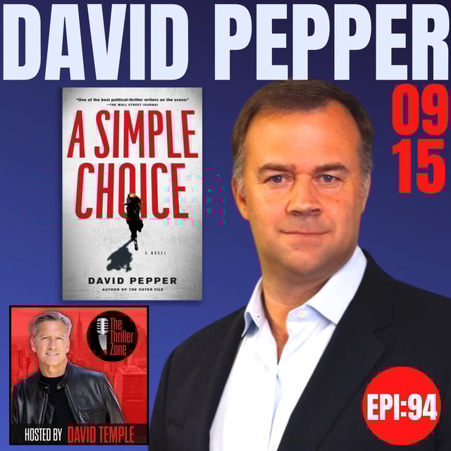 David Pepper, author of A Simple Choice by @David Temple · Zencastr
