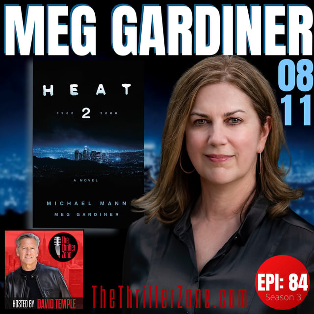 Meg Gardiner, Edgar-winning author of HEAT 2 by @David Temple · Zencastr