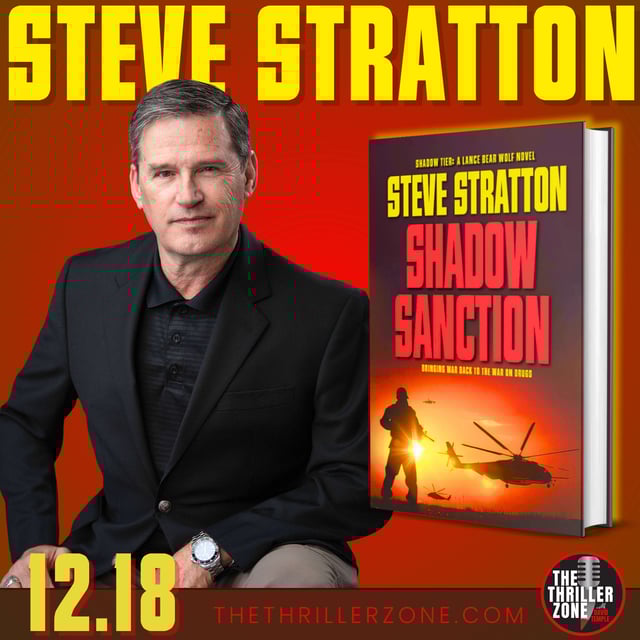Steve Stratton, author of Shadow Sanction by @David Temple · Zencastr