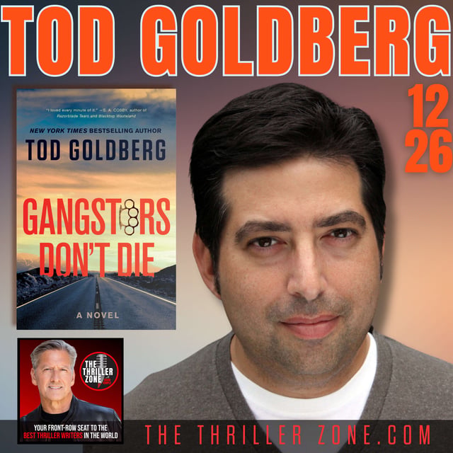 Tod Goldberg author of Gangsters Don't Die by @David Temple · Zencastr