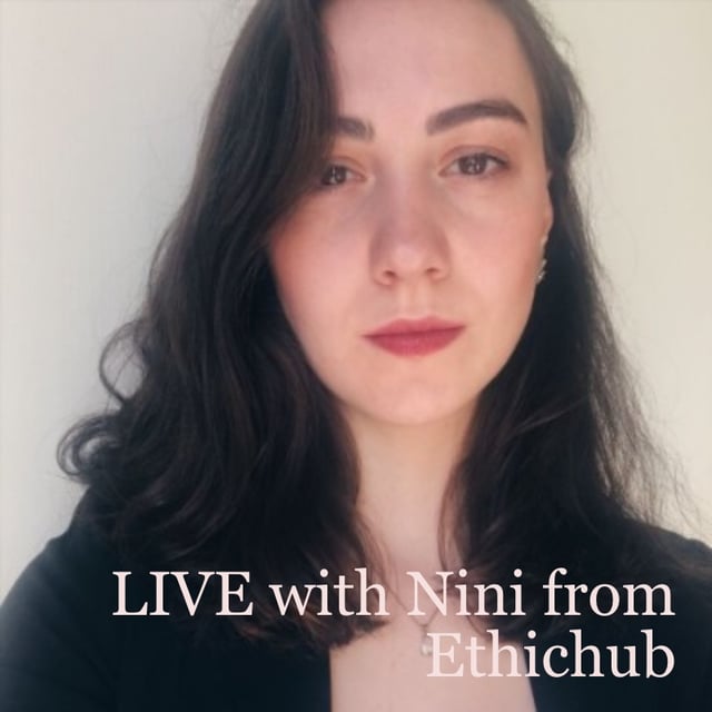 LIVE with Nini from Ethichub ㋡The Future Hour㋛ by @Jiazi · Zencastr