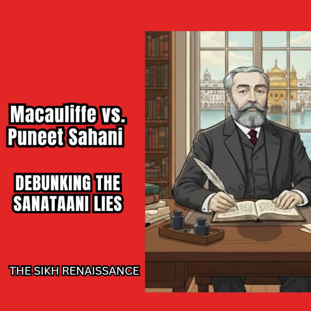 Macauliffe vs. Puneet Sahani (Debunking The Sanataani Lies) (English) by @AMARJEET SINGH · Zencastr