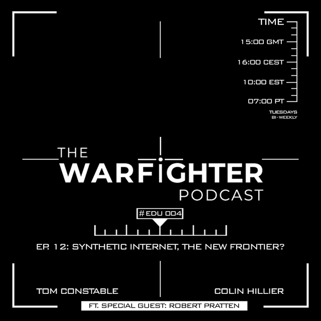 Ep. 012: Synthetic Internet, The New Frontier - Robert Pratten by @Tom ...